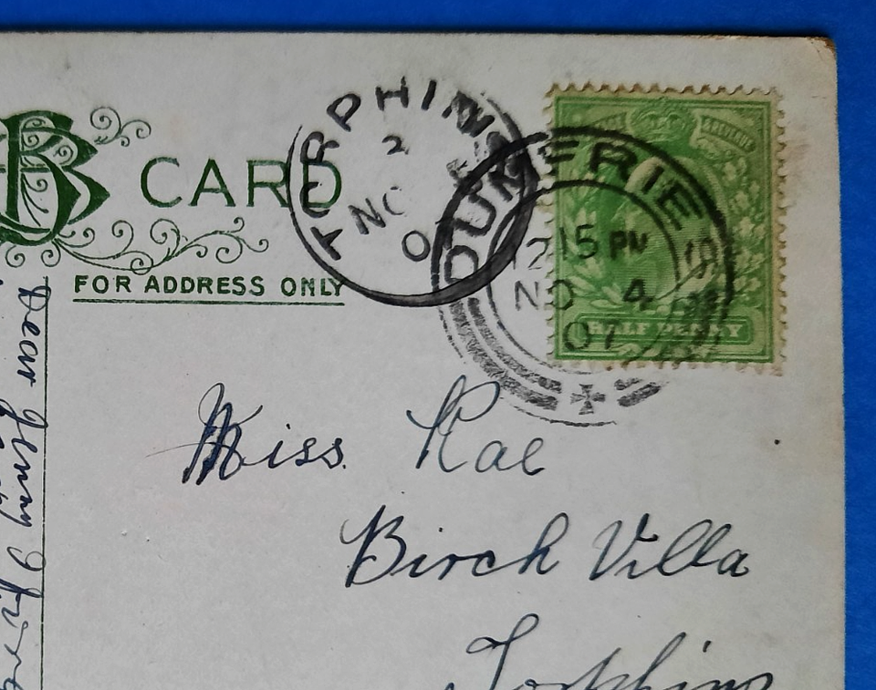 Postcard Female Model, Art,Fashion.Postmark x2 Torphins,Dumfries 1907 B ...