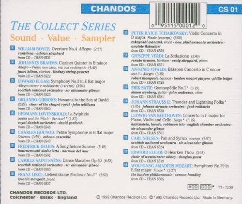 Collect Series-Sampler by Various Artists NEUF | eBay
