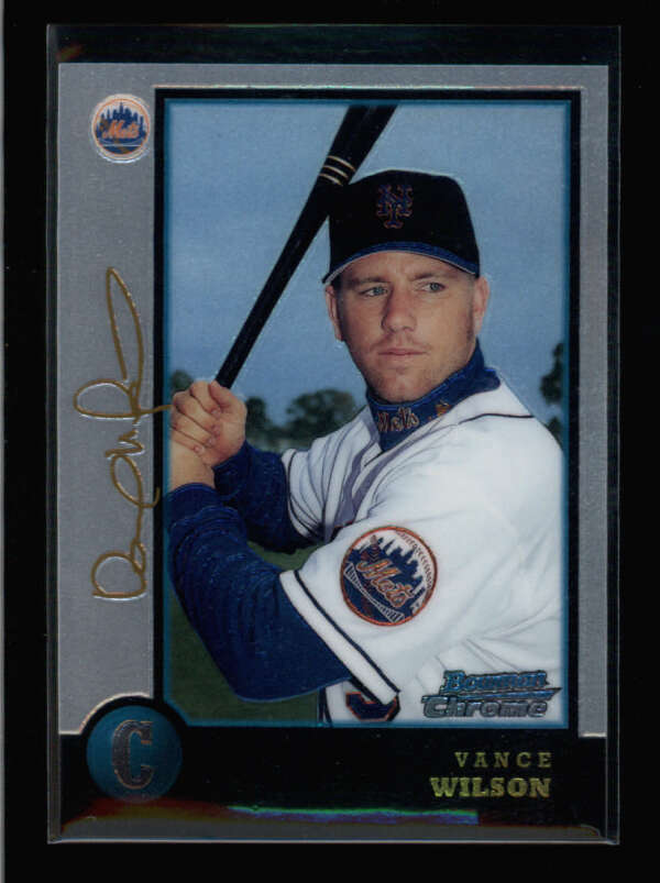 VANCE WILSON 1998 BOWMAN CHROME #393 GOLD ROOKIE #43/50 (RARE RC ...