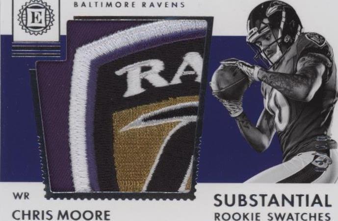 2016 Panini Encased - Substantial Rookie Swatches Chris Moore #13 ...