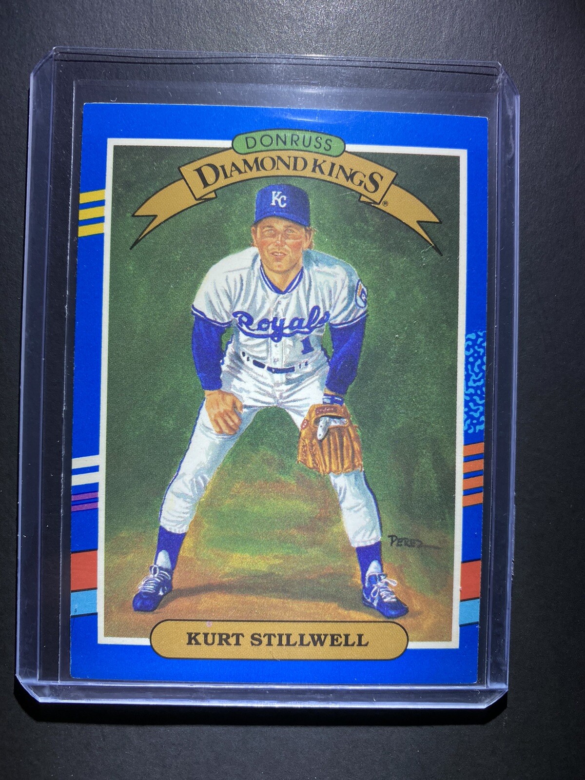 Kurt Stillwell Donruss Diamond Kings #24 Error Baseball Card | eBay