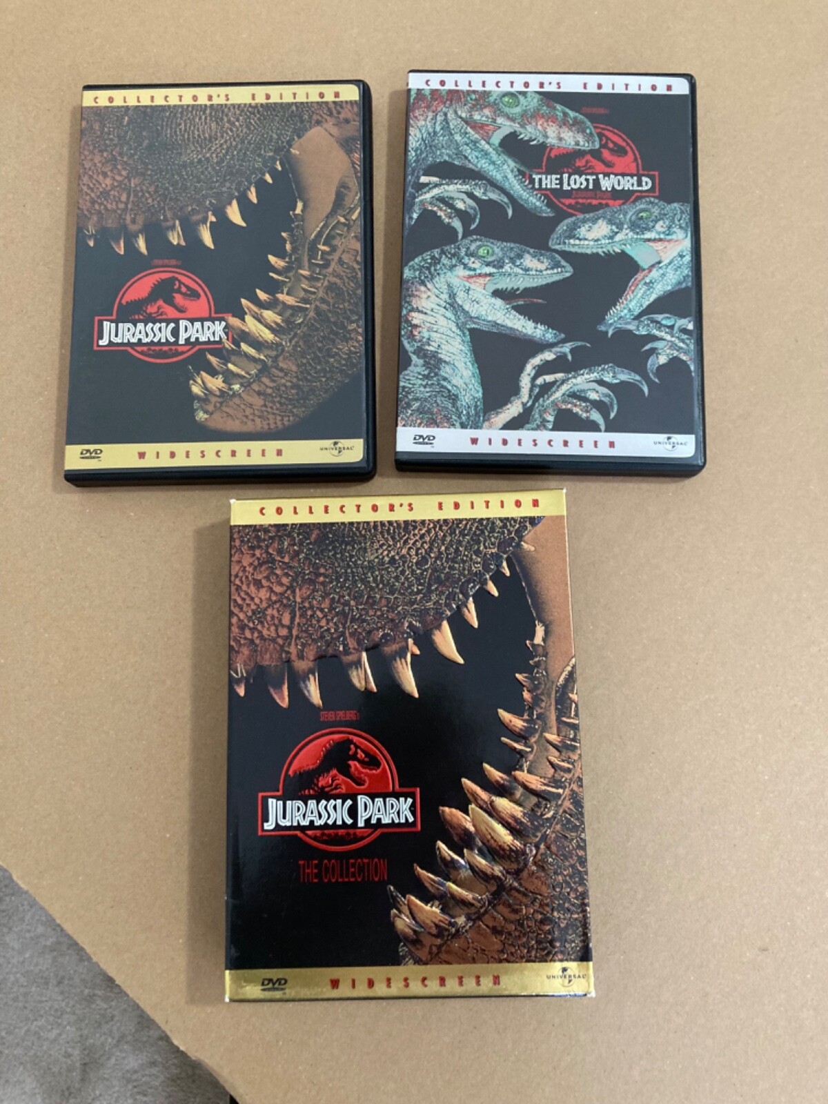 Jurassic Park/The Lost World (DVD, 2000, 2-Disc Set, Widescreen ...