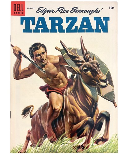 Tarzan Vol 1 Dell 64 Russ Manning Jesse Marsh Vintage Comic Book 1955 ...