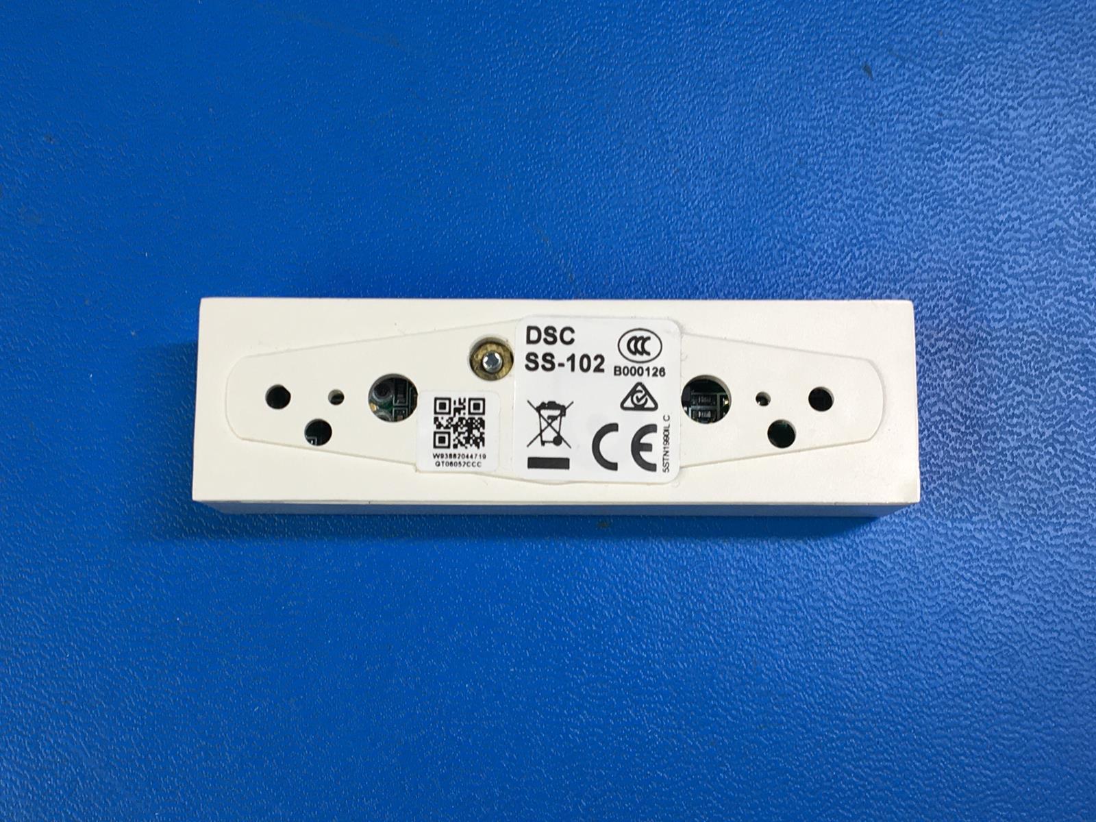 DSC SS-102 Seismic Detector Vibration Sensor - White for sale online | eBay