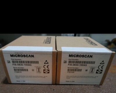 New. Factory Sealed Microscan FIS-0830-1004G Fixed Barcode Scanner. | eBay