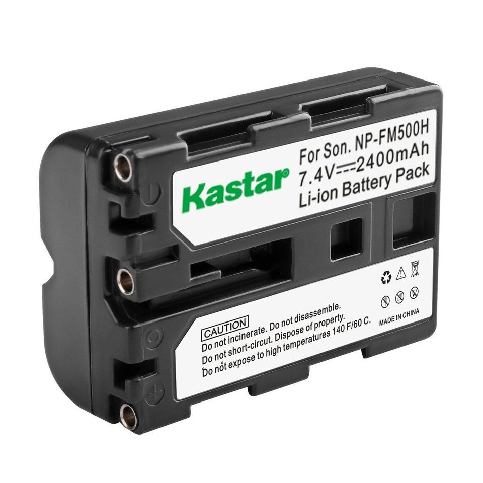 1x Kastar Battery for Sony NP-FM500H DSLR-A550L DSLR-A550Y DSLR-A560 ...