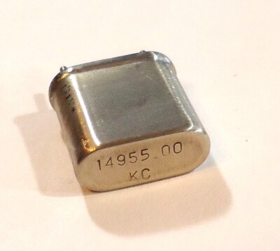 HC-6/U - 14955 KHz Radio Crystal - .050 Pins - CBVJ - CR-18/U | eBay