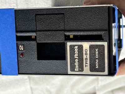 Vintage Radio Shack Tandy TRS-80 Computer Mini Disk Single Floppy Drive ...