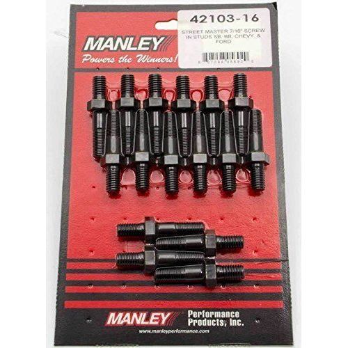Manley 42103-16 Rocker Arm Studs 7/16 Thread 16 PC for sale online | eBay