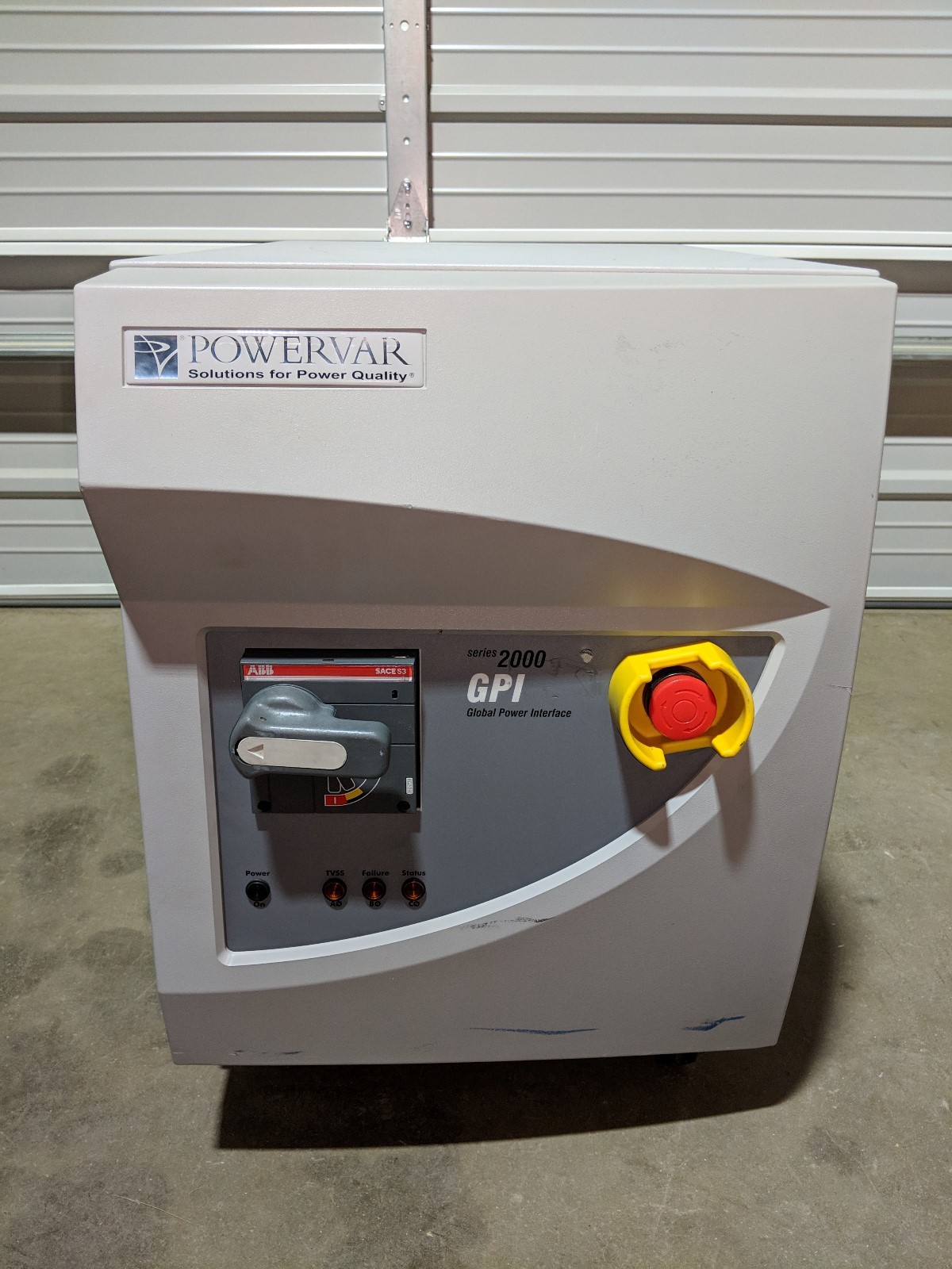 Powervar GPI 2000 3PH 15kVA 400/230V Power Conditioner ABC15.0-20D40Y ...