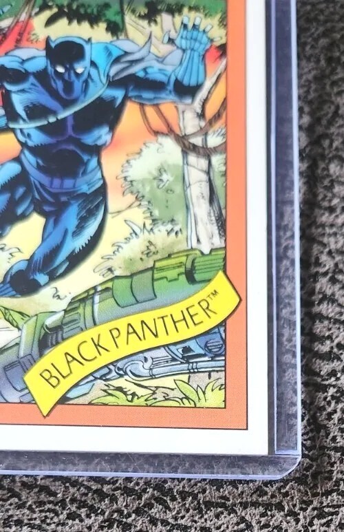 1990 Impel Marvel Universe Black Panther Super Heroes #20 Rookie SP ...