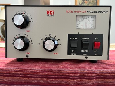 Vectronics HF600-QSK 600 Watt HF Linear Amplifier 1.8-29.5 MHz | eBay