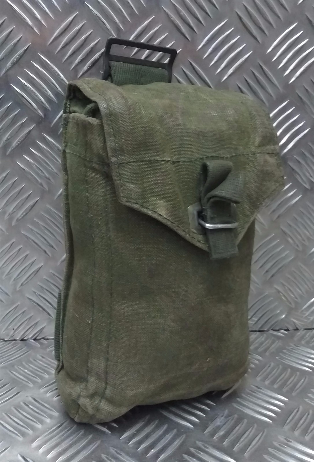 Genuine Vintage M39 Swedish Military Green Webbing Si… - Gem