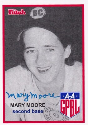 AAGPBL Marry Moore SIGNED CARD A League Of Their Own AUTOGRAPHED | eBay