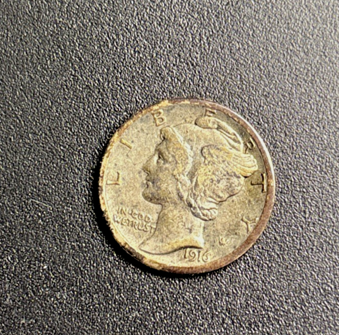 1916-S MERCURY WINGED LIBERTY SILVER DIME 1916S US COIN | eBay