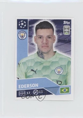 2020-21 Topps UCL Album Stickers Ederson #MCI3 | eBay