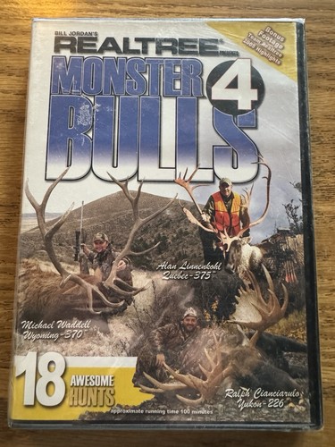 Bill Jordan's Realtree Monster Bulls 4 Elk Hunting 18 Hunts (DVD, 2006 ...