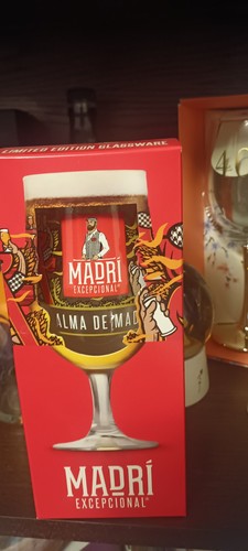Madri Excepcional Limited Edition Street Art Beer Glass – 1 Pint ...