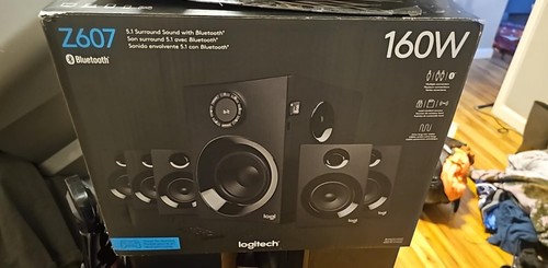 Logitech Z607 5.1 Surround Sound Speaker System With Bluetooth | eBay