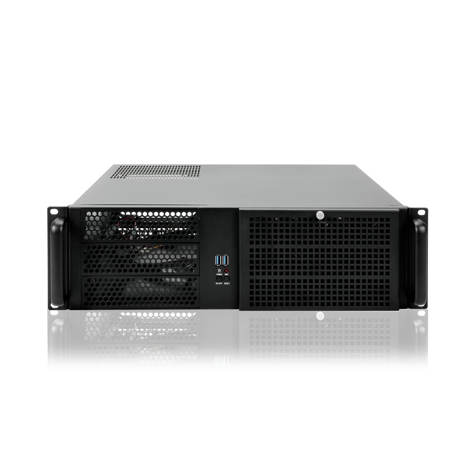 RackChoice 3u Rackmount Server Chassis MATX/Mini-ITX 3x5.25 Support ATX ...