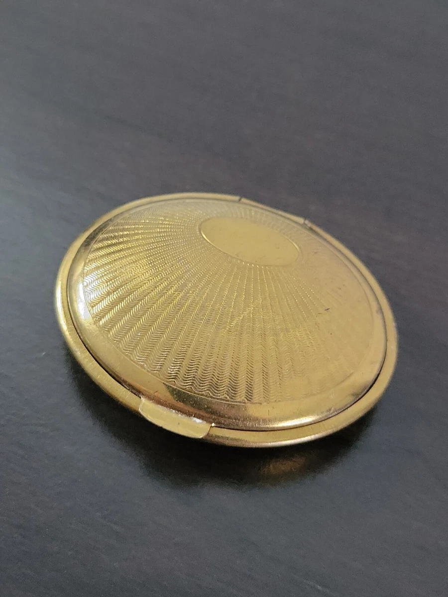 Vintage Brass Powder Compacts