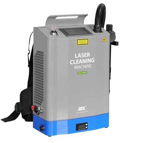 200W Laser Cleaner Rust Removal Tool Backpack Laser Cleaning Machine ...