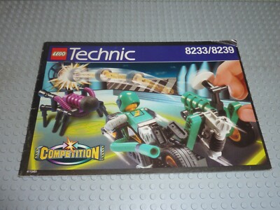 Notice Building instruction booklet LEGO Technic Set 8233/8239 MC vs ...