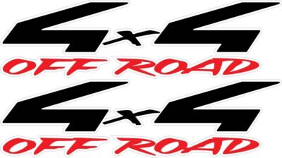 1990 - 1997 4x4 Off Road Decals for Nissan Frontier Bedside Decal ...