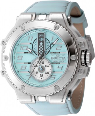 Invicta Invicta Racing Downforce GMT Quartz Turquoise Dial Men's Watch ...