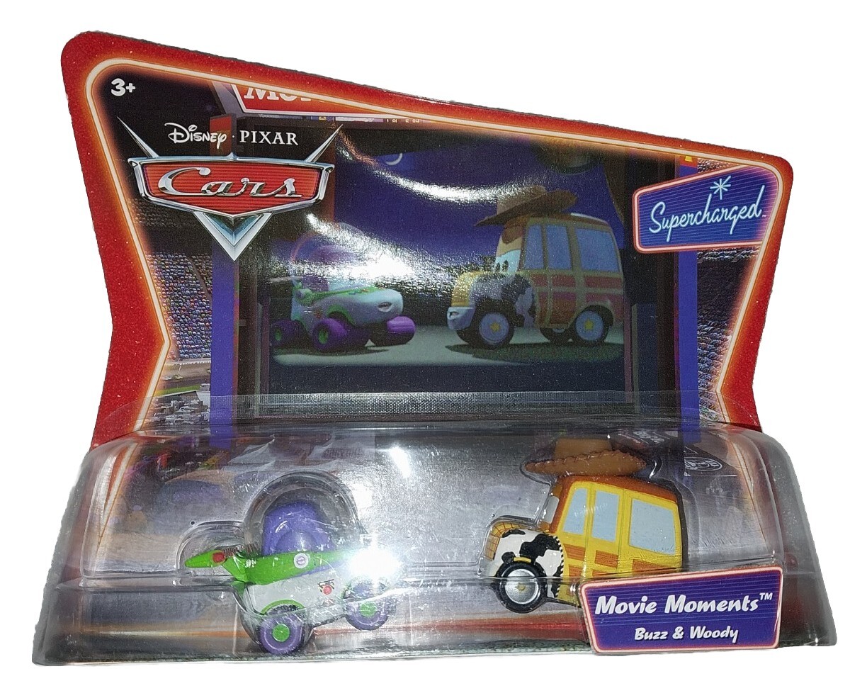 Disney Pixar Cars Supercharged Movie Moments Buzz and Woody