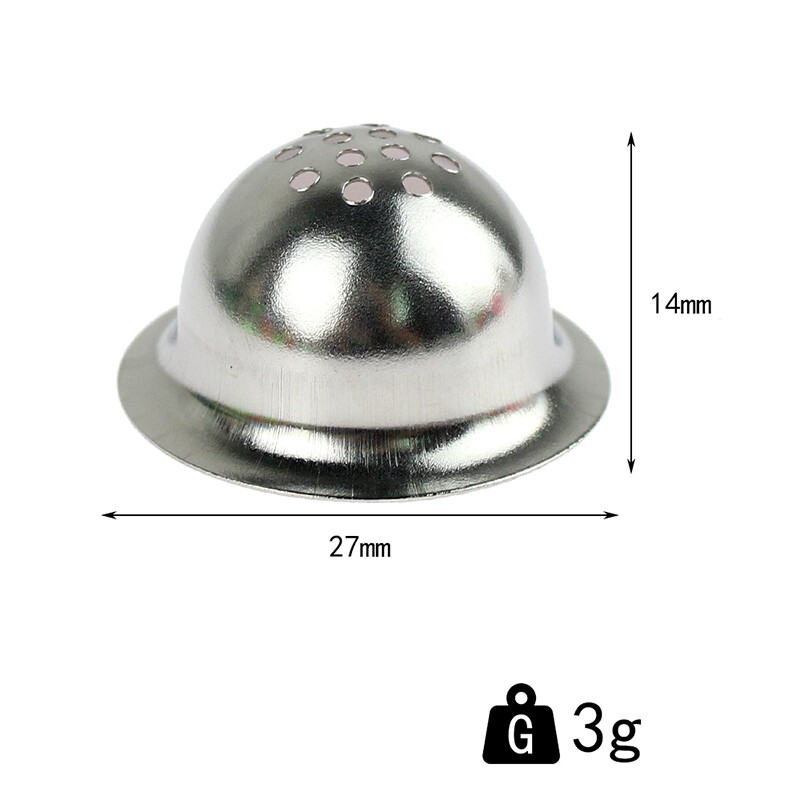 10pcs Metal Filter Screen Steel Mesh Concave Bowl Replacement for ...