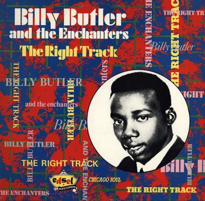 BILLY BUTLER & THE ENCHANTERS - RIGHT TRACK - EDSEL LP - U.K. PRESSING ...