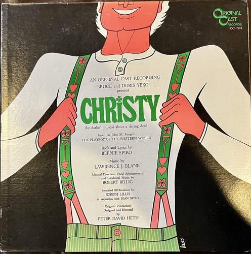 CHRISTY - Original Cast Recording LP - Bruce & Doris Yeko - VG+ | eBay
