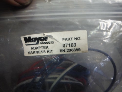New Meyer Headlight Adapter Harness Dual Headlamp H4703 H4701 Part ...