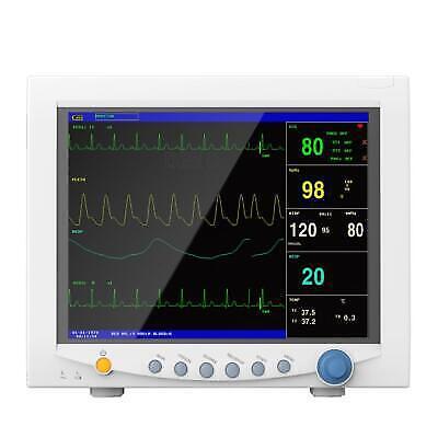 12.1'' TFT Color LCD Vital Signs CCU Monitor ECG RESP SpO2 PR NIBP TEMP ...