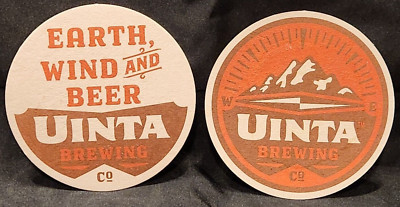Uinta Brewing Company Beer Utah Paper Coaster | eBay