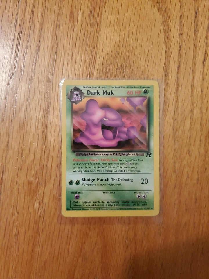 Dark Muk 41/82 Team Rocket Non Holo Pokemon TCG | eBay