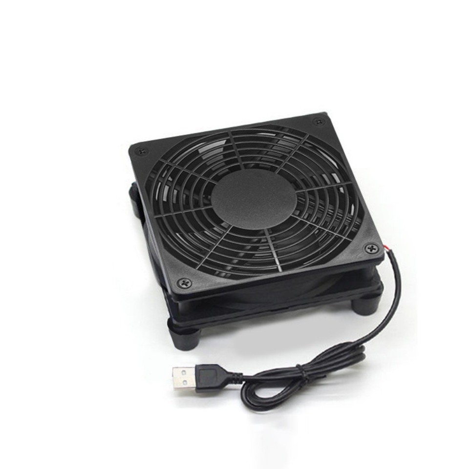 DC 5V Computer PC Fan USB Powered USB Laptop Radiator DVR TV Box | eBay ...