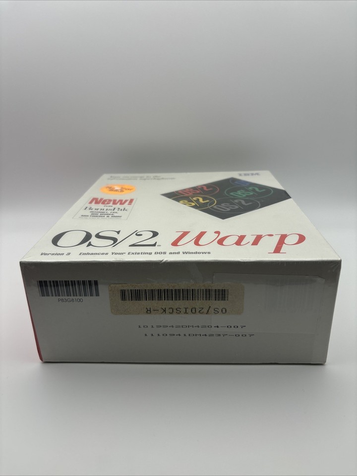 IBM OS/2 Warp Version 3 IBM CD-ROM and Installation Diskette for CD-ROM ...