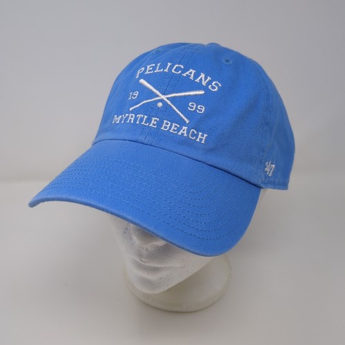 Myrtle Beach Pelicans MiLB 47 Brand Blue Cotton Adjustable Baseball Cap ...