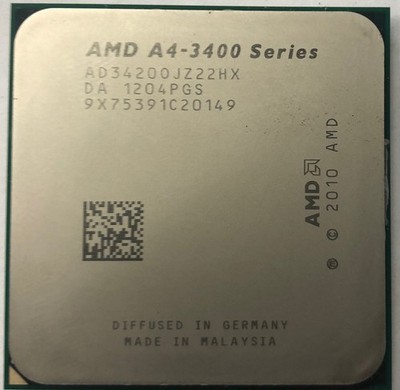 AMD A4-Series A4-3420 Desktop CPU Processor- AD3420OJZ22HX | eBay Australia