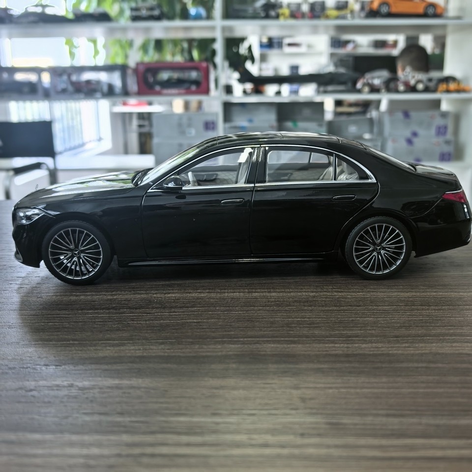 NOREV 1:18 Mercedes Benz W223 S600 Simulation Alloy Car Model Ornament ...