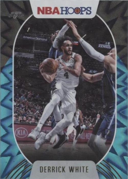2020-21 Panini NBA Hoops - Derrick White #31 Teal Explosion for sale ...