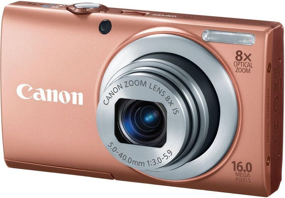Canon PowerShot A4000 is 16.0 MP Digital Camera w/8X Optical Zoom 100 ...
