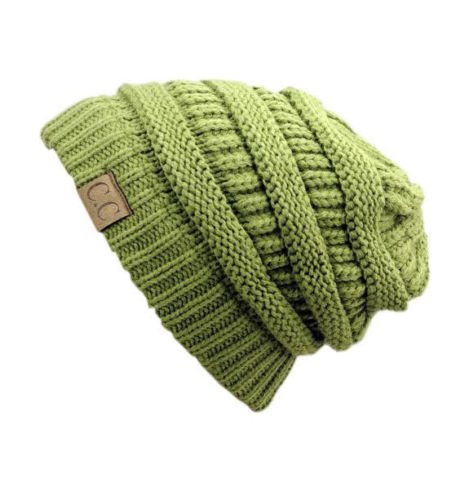 CC Authentic Beanie Cap Bubble Knit Fall Ski Snow Winter Men Women ...