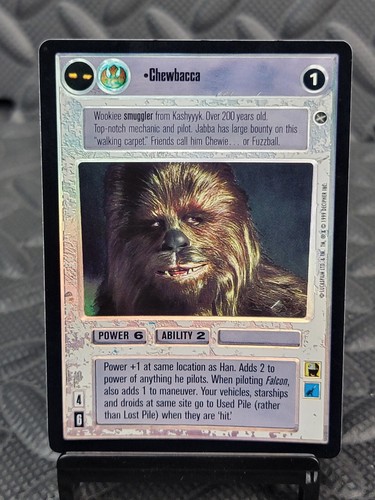 Star Wars CCG - Reflections I - FOIL - Chewbacca - LP | eBay