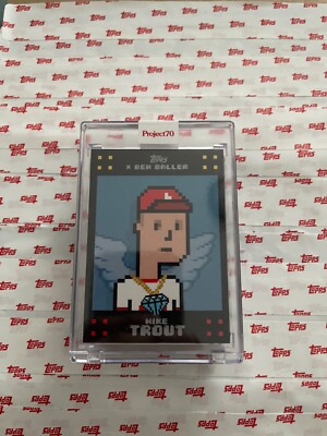 Topps Project 70 Mike Trout by Ben Baller Card #930 print run: 4275 | eBay