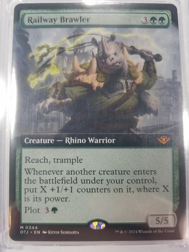 MTG Railway Brawler Outlaws of Thunder Junction 0344 Regular Mythic for ...