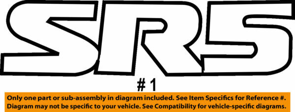 75455-35040 Toyota Mark, roof side, no.1 rh 7545535040, New Genuine OEM ...