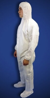 Protective Safety Coverall For Insulation Or Painting Wor,. Suit Size ...